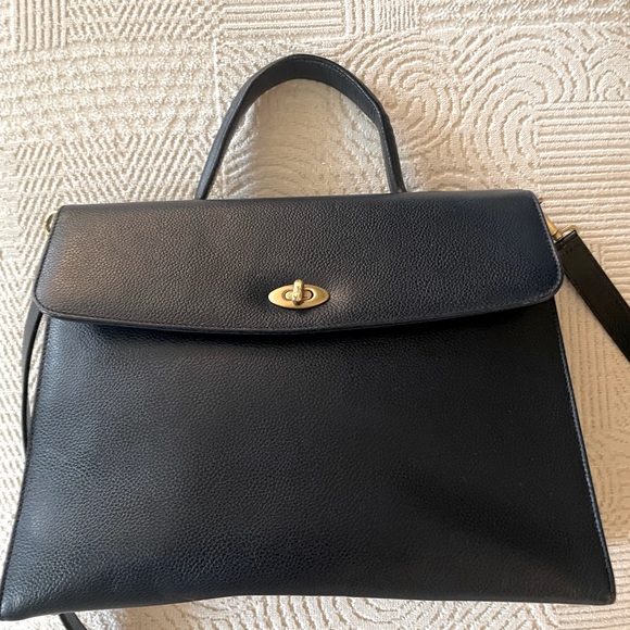 Coach | Bags | Vintage Navy Blue Coach Copley Bag | Poshmark